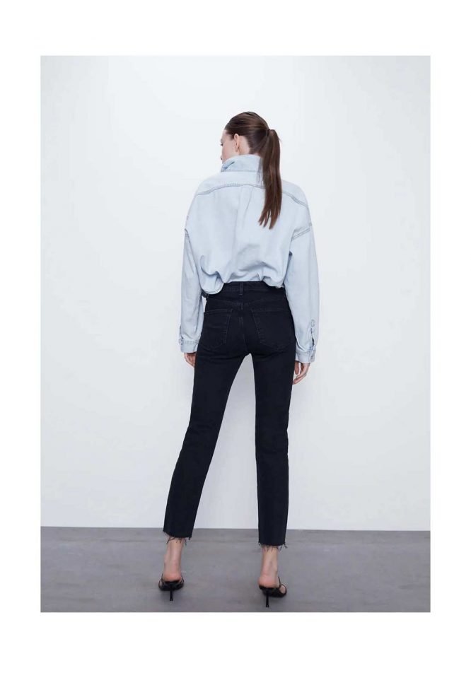 ZARA - SLIM FIT HI RISE JEANS - Authentic Brands For Less Online in ...